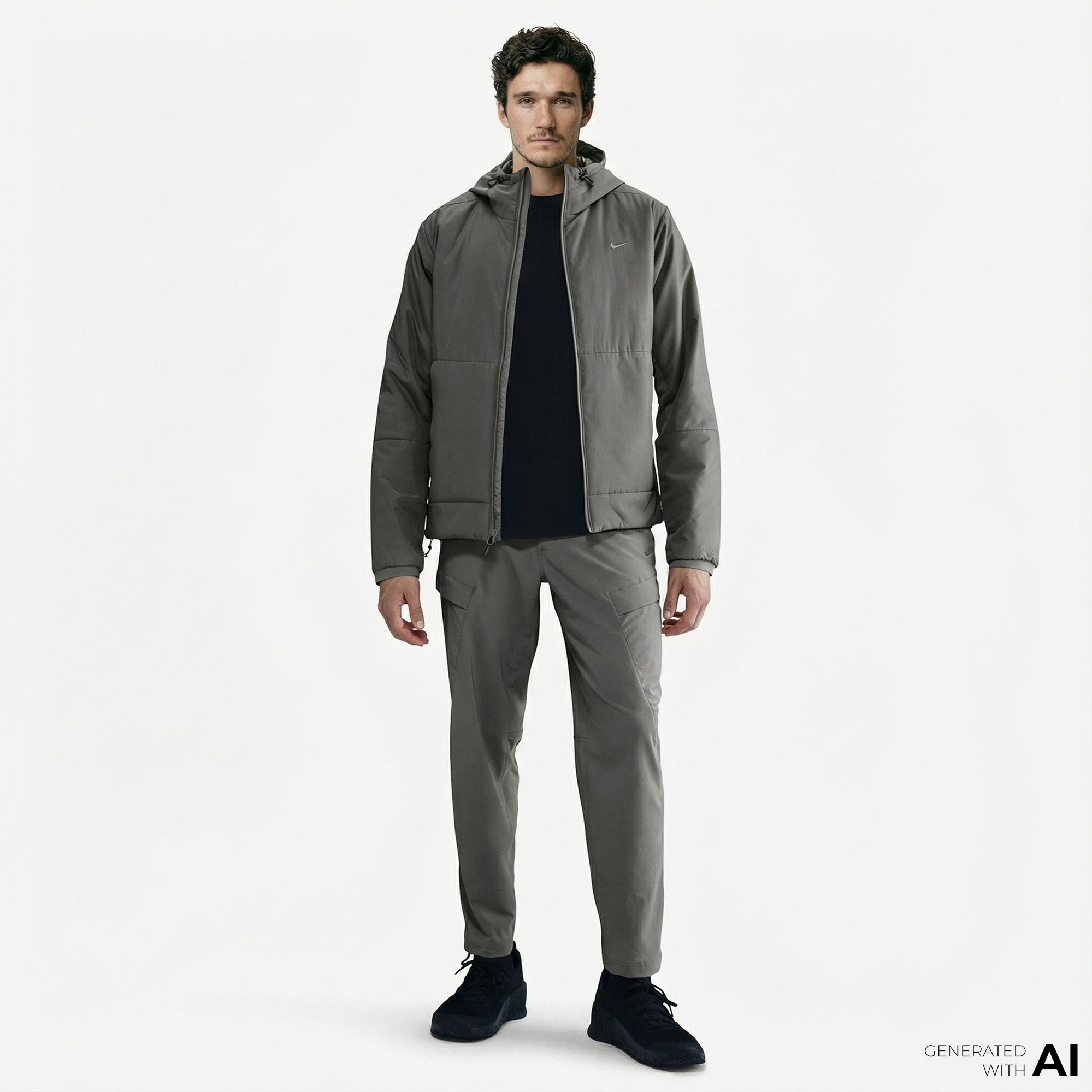 Nike Unlimited Therma-Fit Erkek Gri Mont FB7544-289 | FashFed